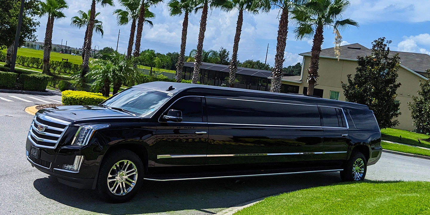 13 Passenger SUV Limo · Orlando Airport to Disney
